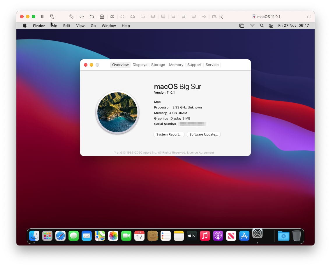 Install macOS Big Sur in VMware Fusion on a Intel based Mac - ezone